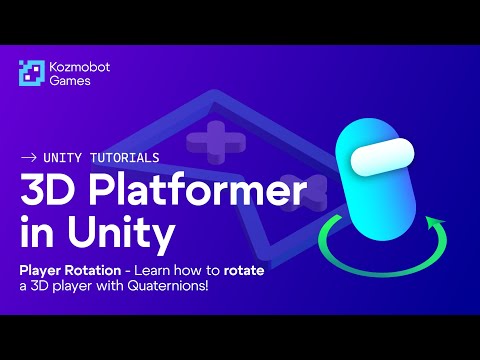 Making a 3D Platformer in Unity - Player Rotation in C#