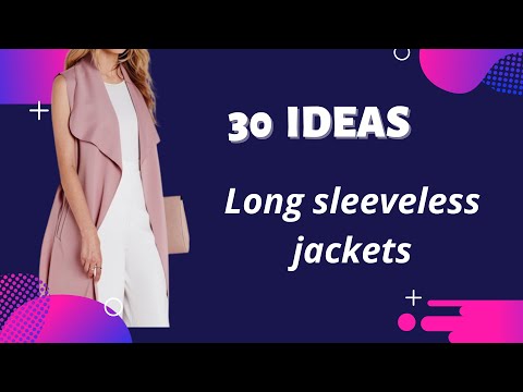 ✨ Women's sleeveless/ Long sleeveless jackets/ Long vests