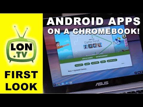 Android Apps Come to Chromebooks - Skype, Retro Emulation, Games, Word and More