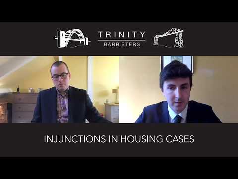 Injunctions in Housing Law Cases