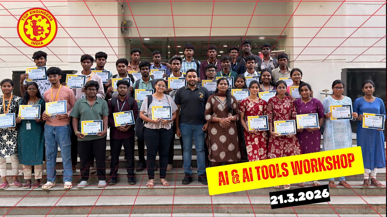 Top Engineers | AI & AI Tools Workshop | 21.3.2026