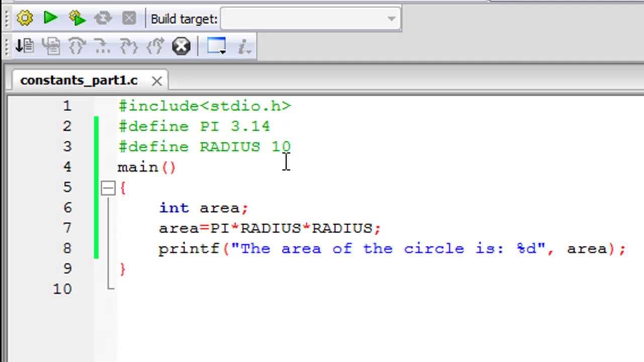 C Programming Tutorial - 26: Constants (Part-1)