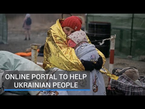 Online portal to enable public support Ukrainian people