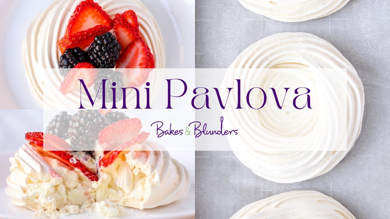 Make Small Batch Mini Pavlovas with Fresh Berries
