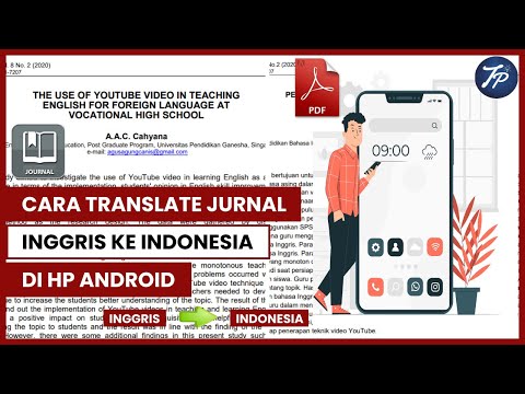 Cara Translate Jurnal Inggris Ke Indonesia Di HP Android | Translate Jurnal PDF