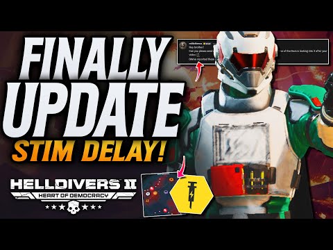 Helldivers 2 Stim Delay Update Fix! Finally It's Coming!