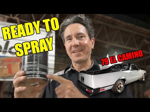 Spraying Lacquer Automotive Paint with Dupli-Color Paint Shop