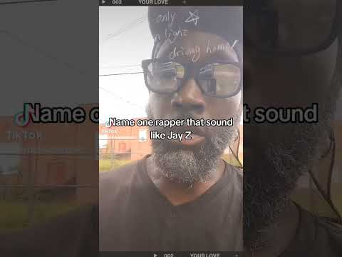 Name one rapper that tried to sound like Jay-Z