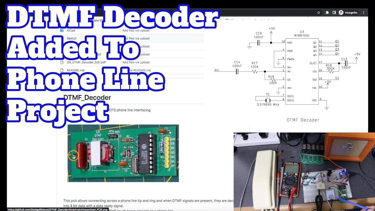 DTMF Decoding with MT8870