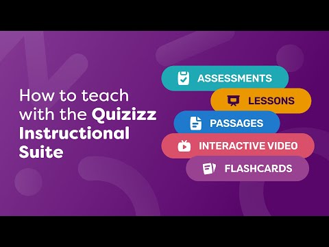 How to teach with the Quizizz Instructional Suite ✨