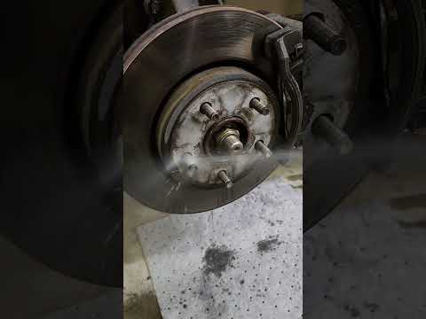 Denco Brake Cleaner In Action - Standard Brake Job