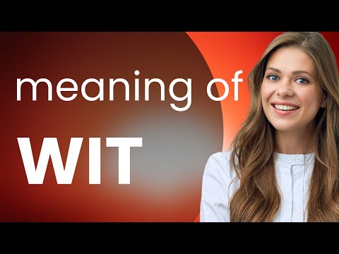 Wit • WIT definition