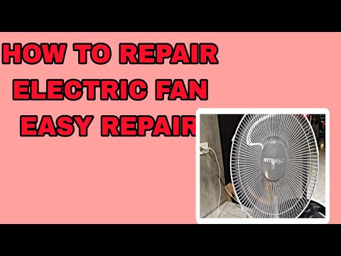 HOW TO REPAIR ELECTRIC FAN EASY REPAIR | MARIEY TV