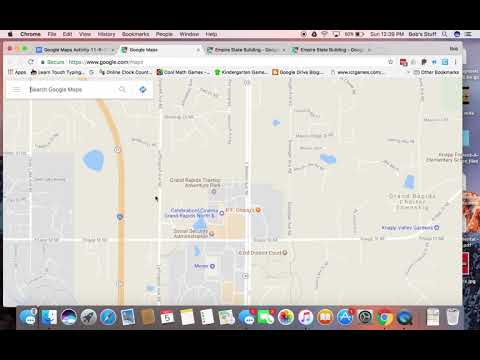 Google Maps:Docs Activity