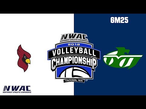 2018 NWAC Volleyball Championship - GM25 Highline vs. North Idaho