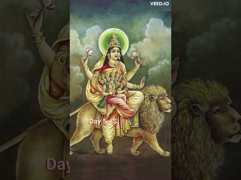 Journey Through the 9 Forms of Goddess Durga During Navratri!
