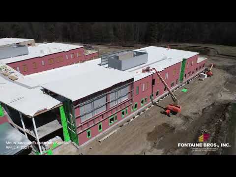 Mountain View School Easthampton April 7, 2021 Construction Update