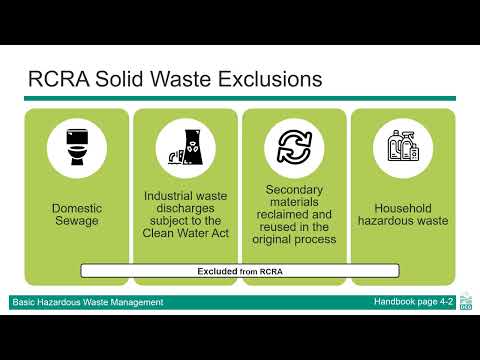 How to make a hazardous waste determination