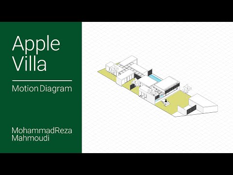 Architectural Motion Diagram/03 - موشن دیاگرام
