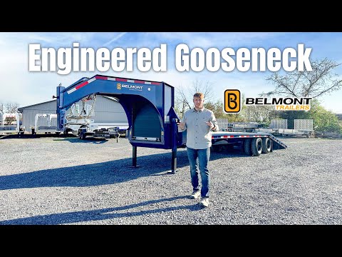NEW Belmont Engineered Gooseneck Trailer GXD32-24