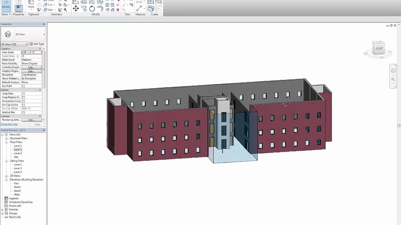 Revit Architecture - Tutorial - Part 2