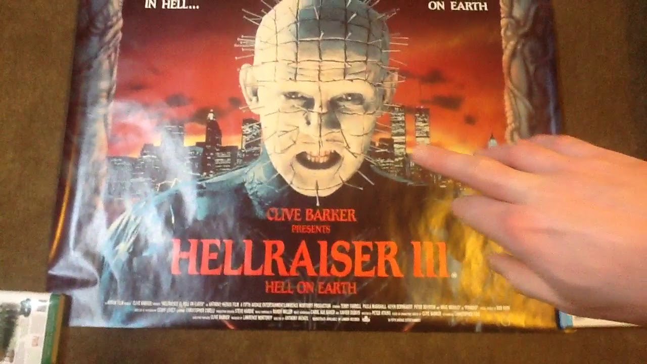 Hellraiser film posters