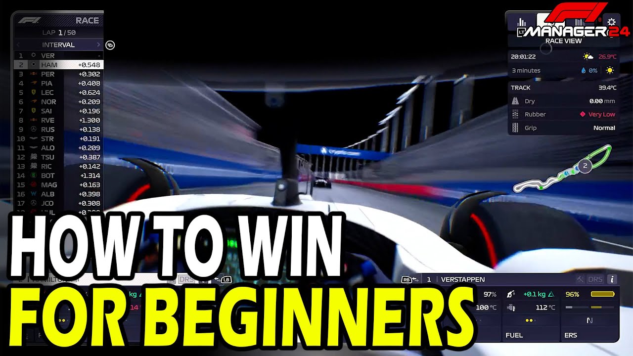 How to Win for Beginners in F1 Manager 24