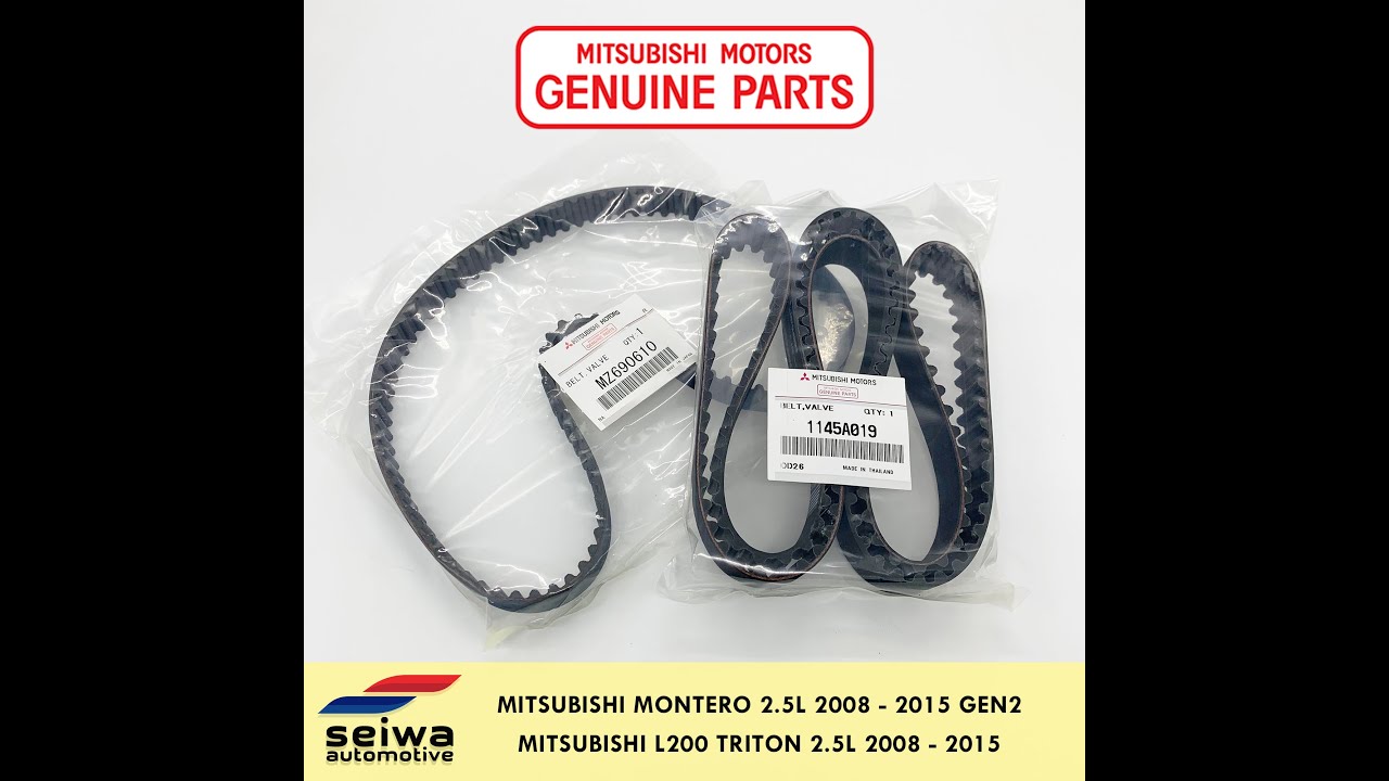 Auto Parts Unboxing: Mitsubishi Montero Timing Belts