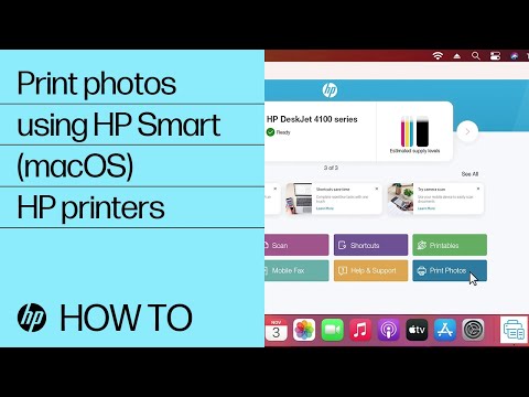 How do I print photos from my Mac using the HP Smart app | HP Printers | HP Support