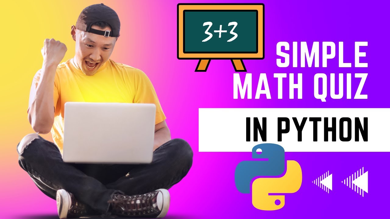 Python Math Quiz | Python tutorial for Beginners