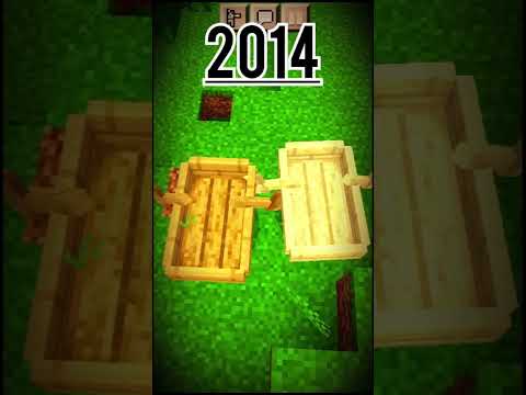 mincraft 2014 vs 2023