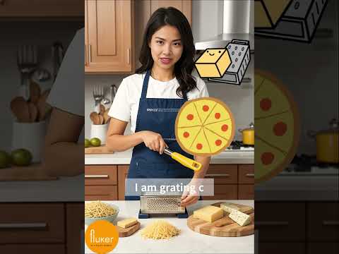 Grating Something: A Handy Cooking Technique! #EnglishVocabulary #LearnEnglish #vocabulary