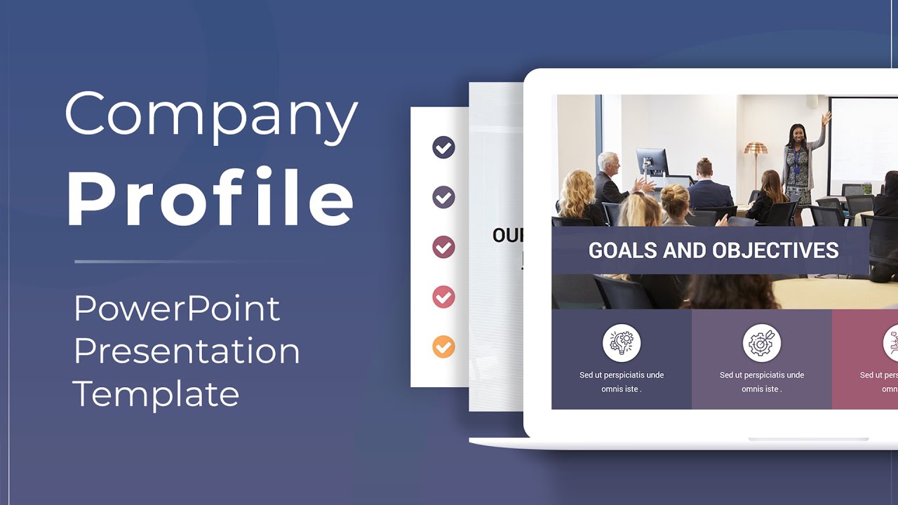 Company Profile PowerPoint Presentation Template  l Google Slides, Keynote