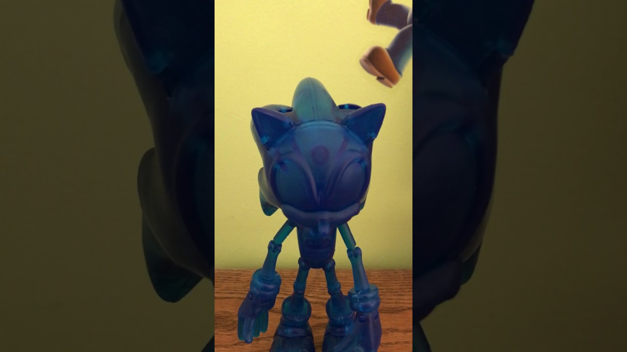 Zach reviews: Clear blue Sonic Super Poser by Jazwares