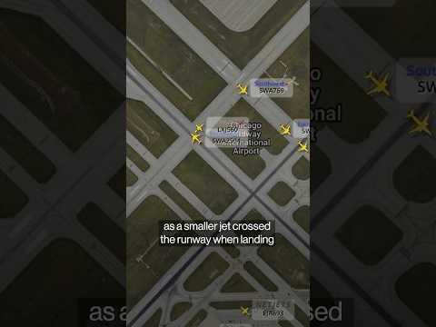 Southwest Plane Narrowly Avoids Runway Collision in Chicago