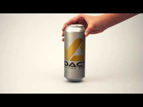 Live Action Beer Can Logo - Video Marketing
