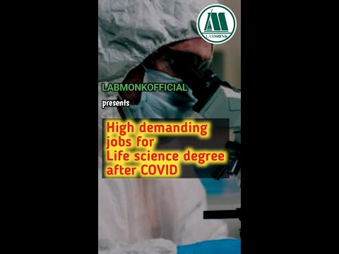 Highly demand jobs for Life science degree l Labmonk