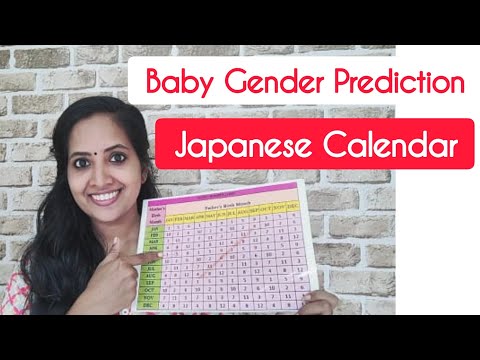 Japaneese Calander || Baby Gender Prediction || Malayalam || കുഞ്ഞ് ആണാണോ പെണ്ണാണോ