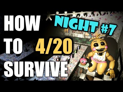 How To Survive And Beat Five Nights At Freddy's 2 | 4/20 Mode | PC GUIDE