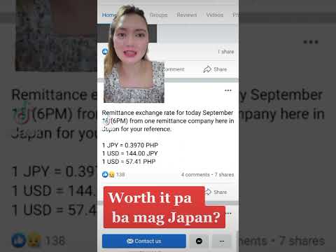 Exchange Rate Yen to Peso