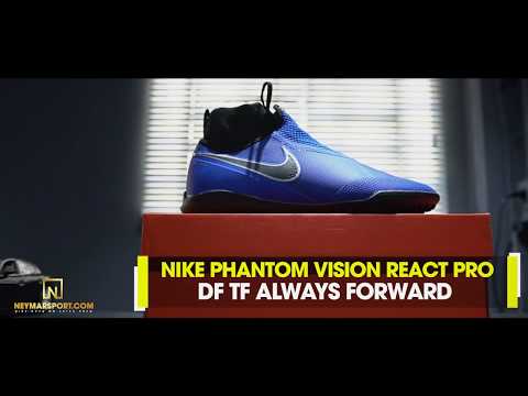 [UNBOXING] GIÀY ĐÁ BÓNG NIKE PHANTOM VISION REACT PRO DF TF ALWAYS FORWARD | NEYMARSPORT