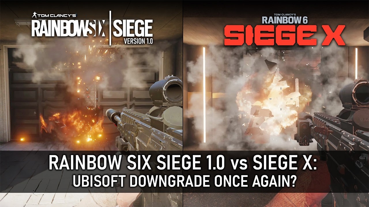 Rainbow Six Siege vs Siege X - Graphics & Performance Comparison