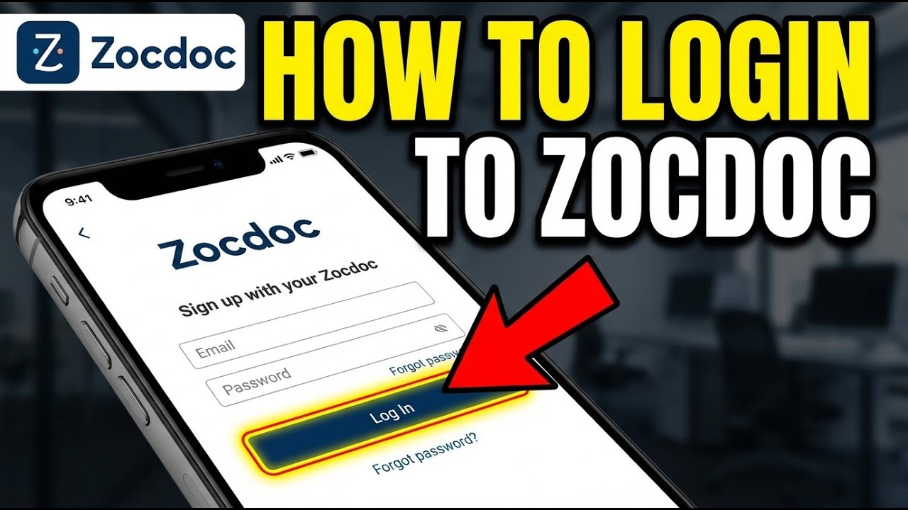 How to login to Zocdoc - Step By Step