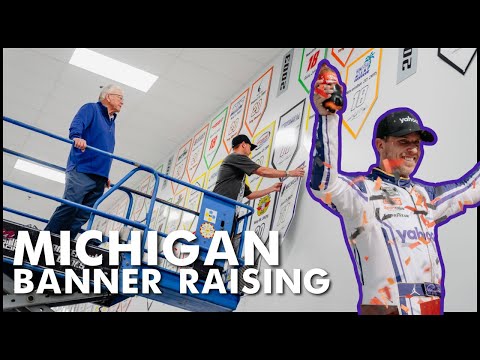 Coach Gibbs and Denny Hamlin Recap NASCAR Michigan Win