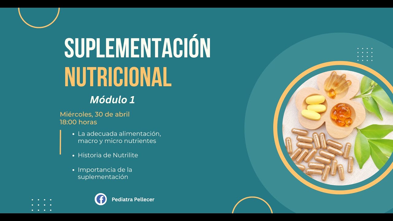Módulo 1 - Suplementación Nutricional
