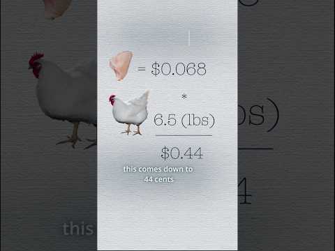 how much do chicken farmers make? #chicken #animals #knowyourfood