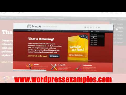 Multipurpose Wordpress Theme Mingle - A WordPress Theme that is BuddyPress ready