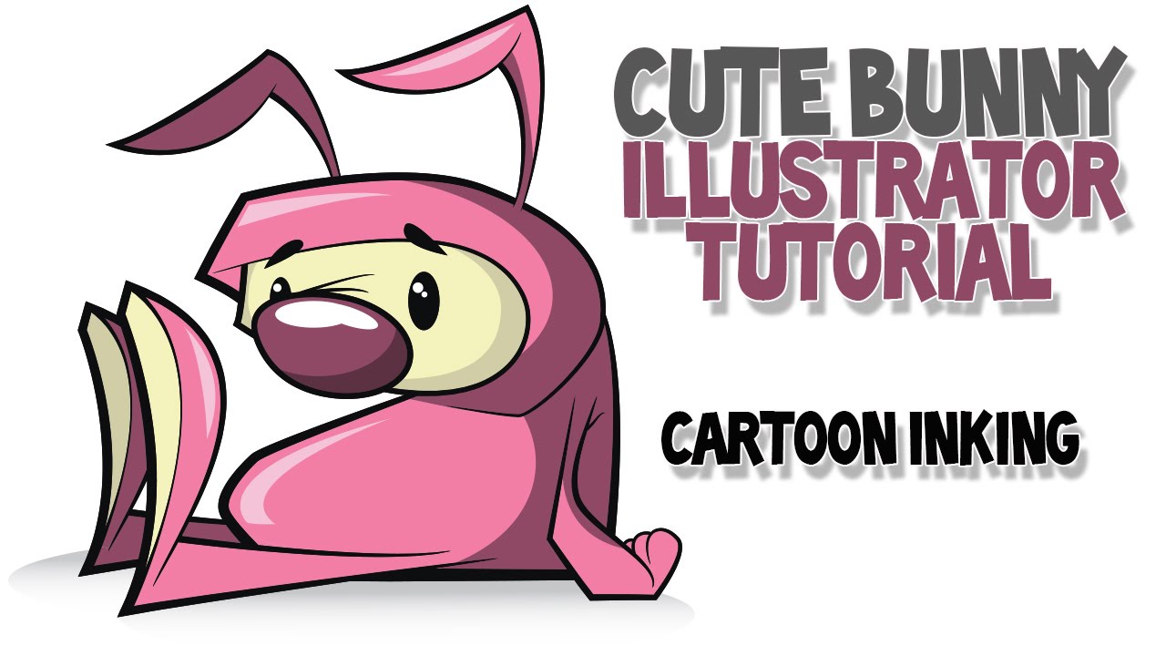 Cartoon Adobe Illustrator Inking Tutorial