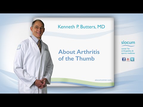 About Arthritis of the Thumb