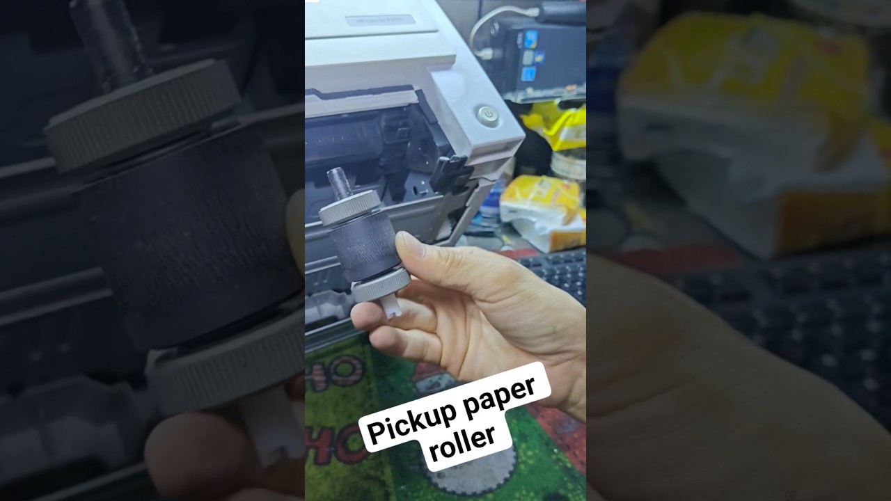 How to change paper pickup roller assy  #paperpickuproller       #printer #rollerassy #otcsupports